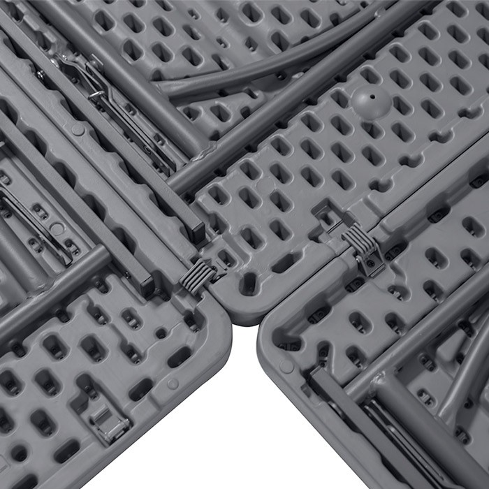 Table pliante polyéthylène HDPE XL240 New Classic 243x76cm - ZOWN-Maxchief