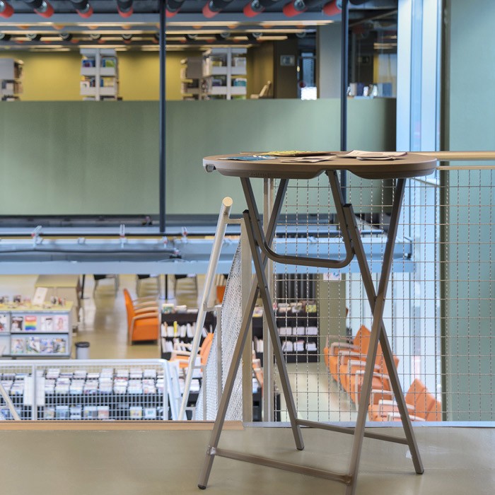 Table Cocktail30 pliante collection Premium Ø76 - ZOWN-Maxchief